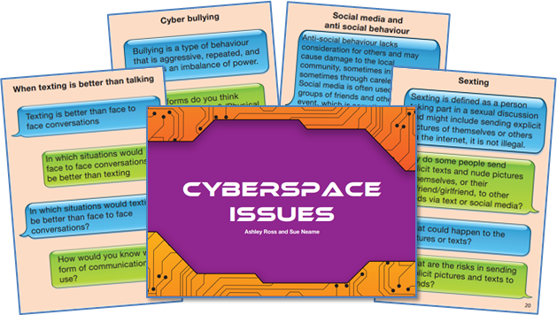 Cyberspace Issues Discussion Cards? - Inprint Educational