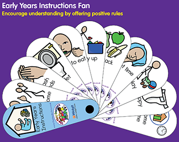 Early Years Instructions Fan - Inprint Educational