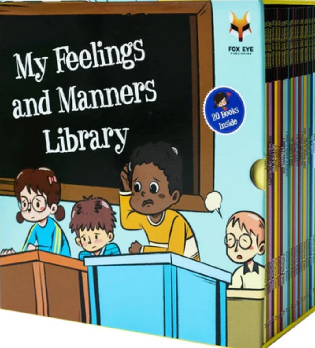 Age 3-5 Early Readers My Feelings and Manners Behaviour Library ...