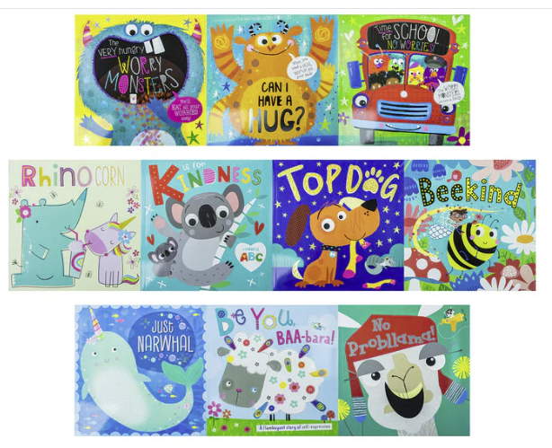 The Very Hungry Worry Monster Behaviour and Emotions Library 10 Book ...